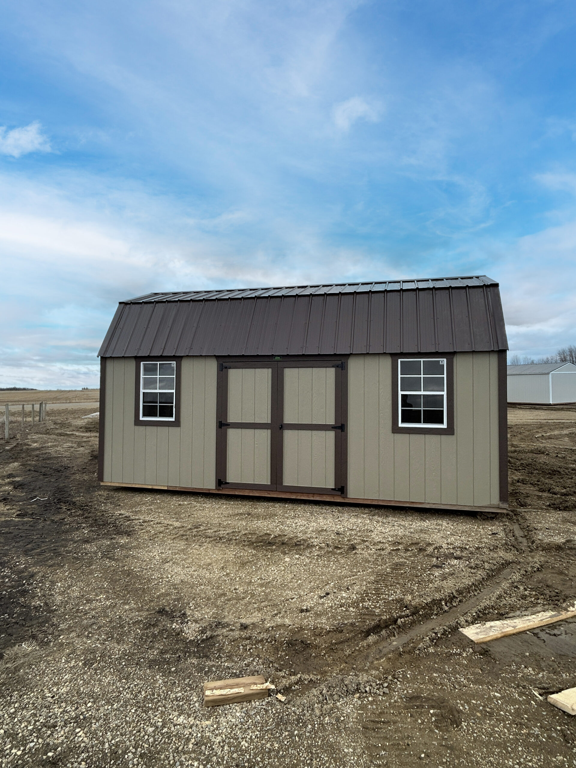 10x20ft Side Lofted Barn – KGH Buildings | Portable Buildings & Sheds